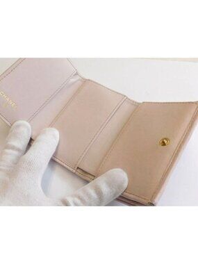 CHANEL | Bags | Chanel 9 Small Flap Wallet Ap1789 Lambskin Light ...